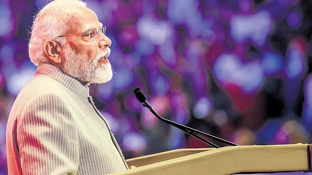 India striving to bring about social transformation through AI, says Modi