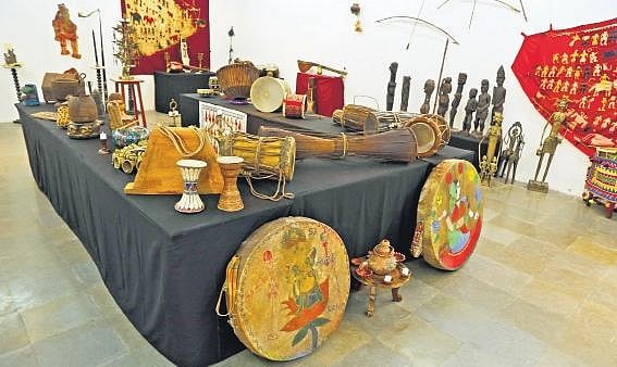 A montage of dalit art and culture