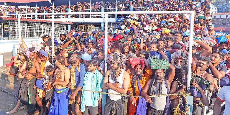 ‘Pillars of chaos’ derail crowd management system at Sabarimala