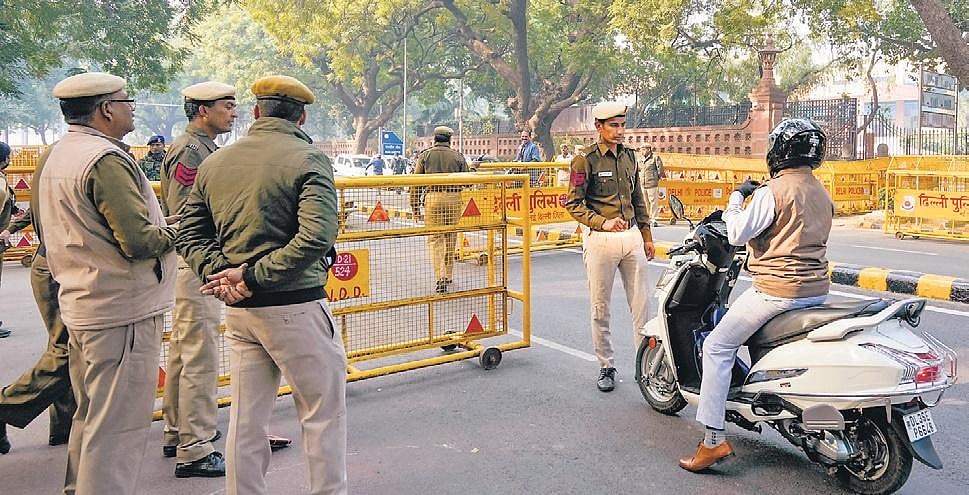 After Dec 13 security breach, police on high alert around Parliament ...