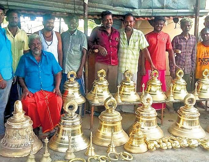 Tamil Nadu: Namakkal-made bells to toll in Ayodhya