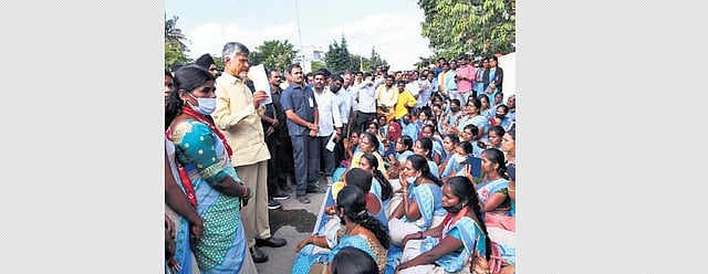 YSRC MLAs revolting against Jagan Mohan Reddy: TDP supremo Chandrababu Naidu
