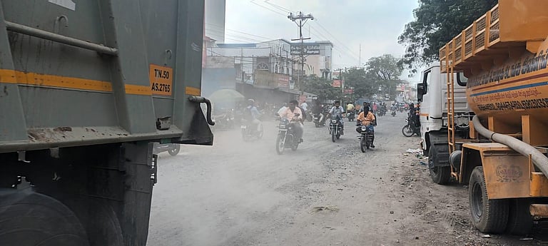 Motorists suffer as Tiruchy-Chidambaram highway restoration proceeding ...