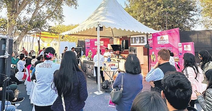 Fare point: The Palate Fest 2023 at Aerocity Exhibition Ground in Delhi