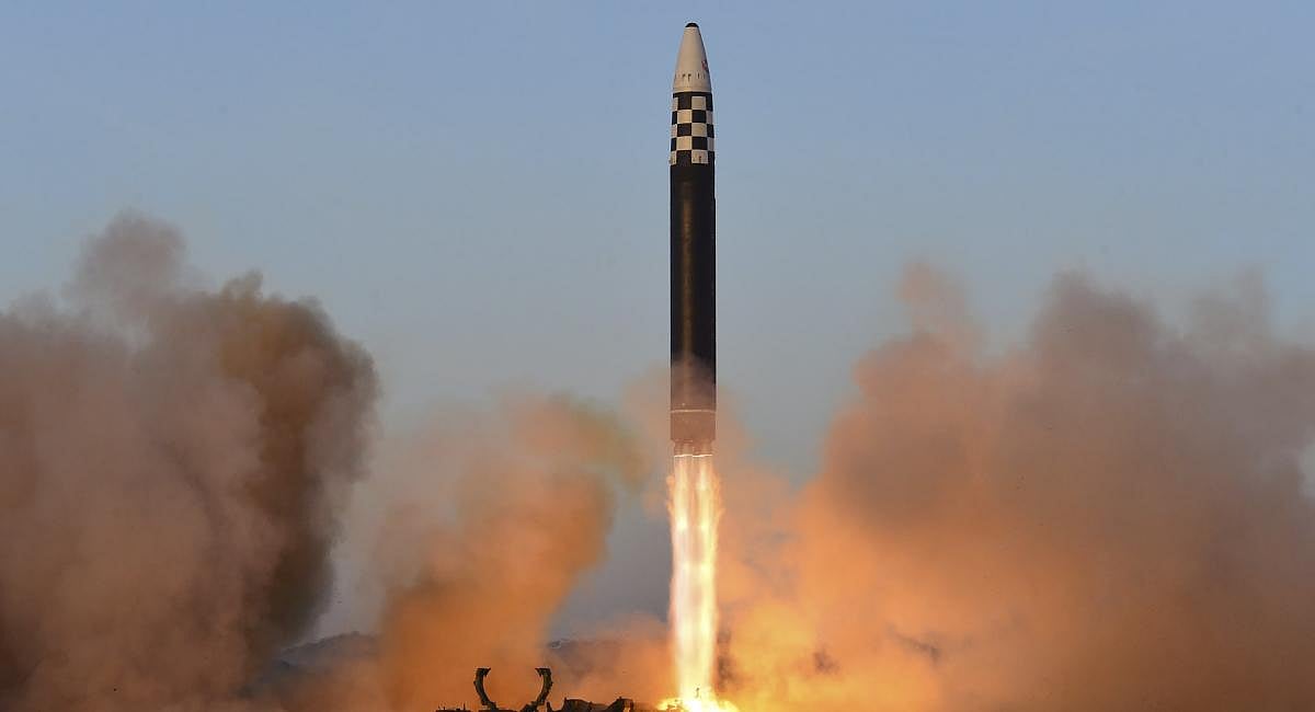 Kim Jong Un and daughter oversee North Korea's ICBM launch