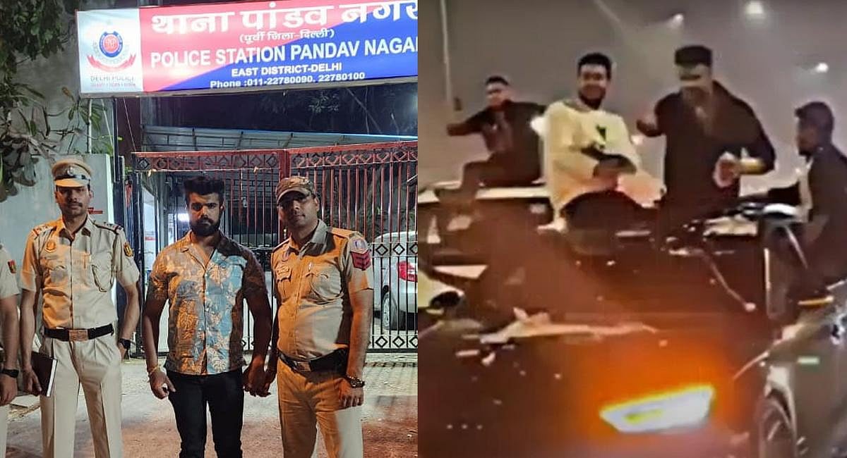 YouTuber arrested for road stunt on NH24 in east Delhi's Pandav Nagar