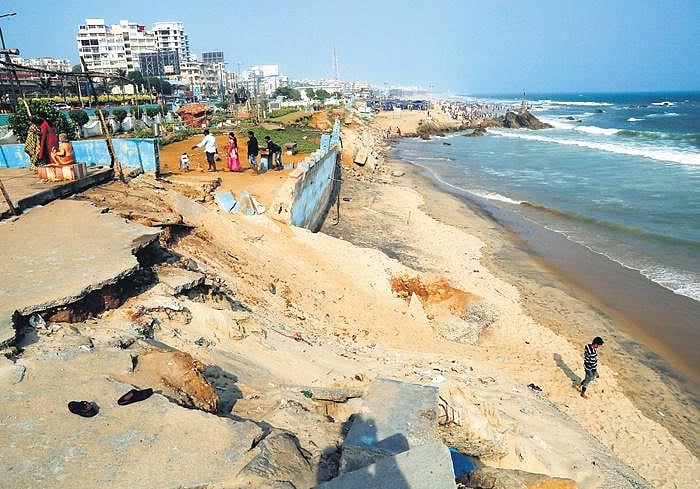 Disappearing beaches: Climate, human greed play havoc with Andhra's beaches
