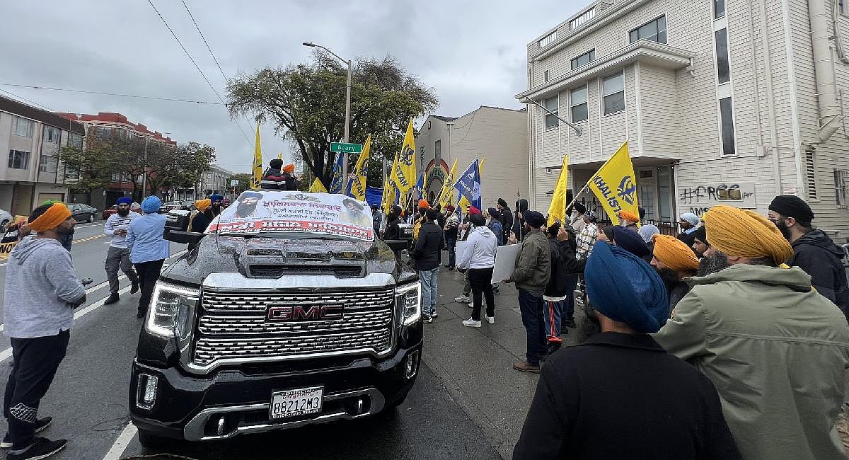 Pro-Khalistan group attack Indian Consulate in San Francisco; protest ...
