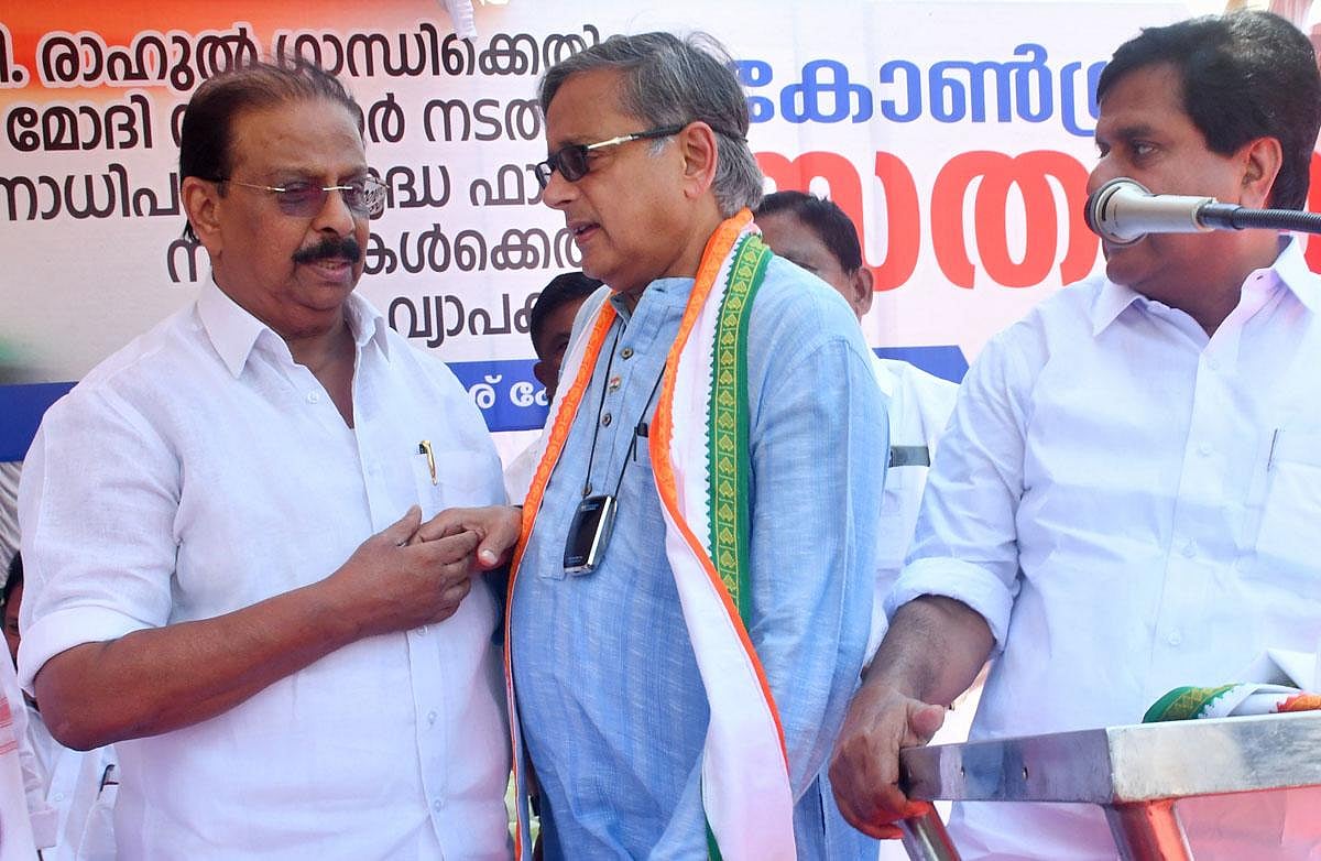 Ex-KPCC chief Sudhakaran slams Congress excluding Tharoor from ...