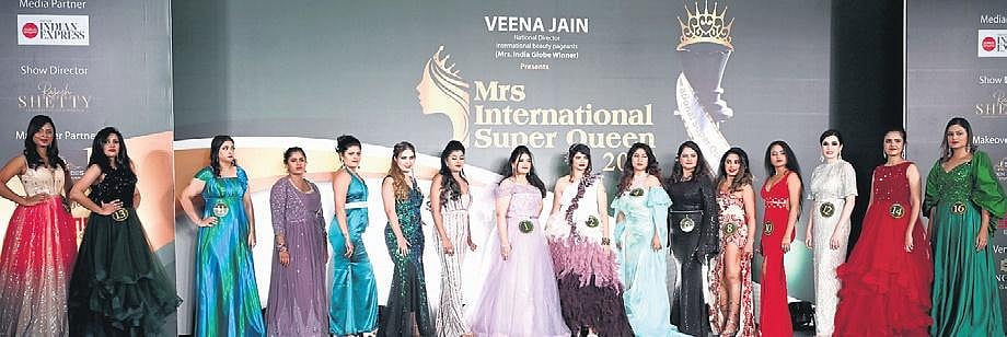 Mrs International Super Queen: 16 married women take part in beauty pageant