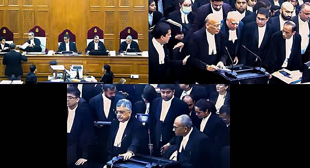 Status quo ante cannot be restored as Mr Thackeray did not face the ...