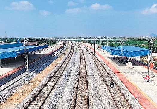 New railway line proposed from Gudivada via Nuzvid to promote economic ...