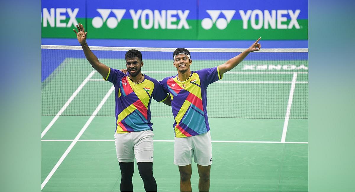 Satwik, Chirag advance to second round in Badminton doubles at All ...