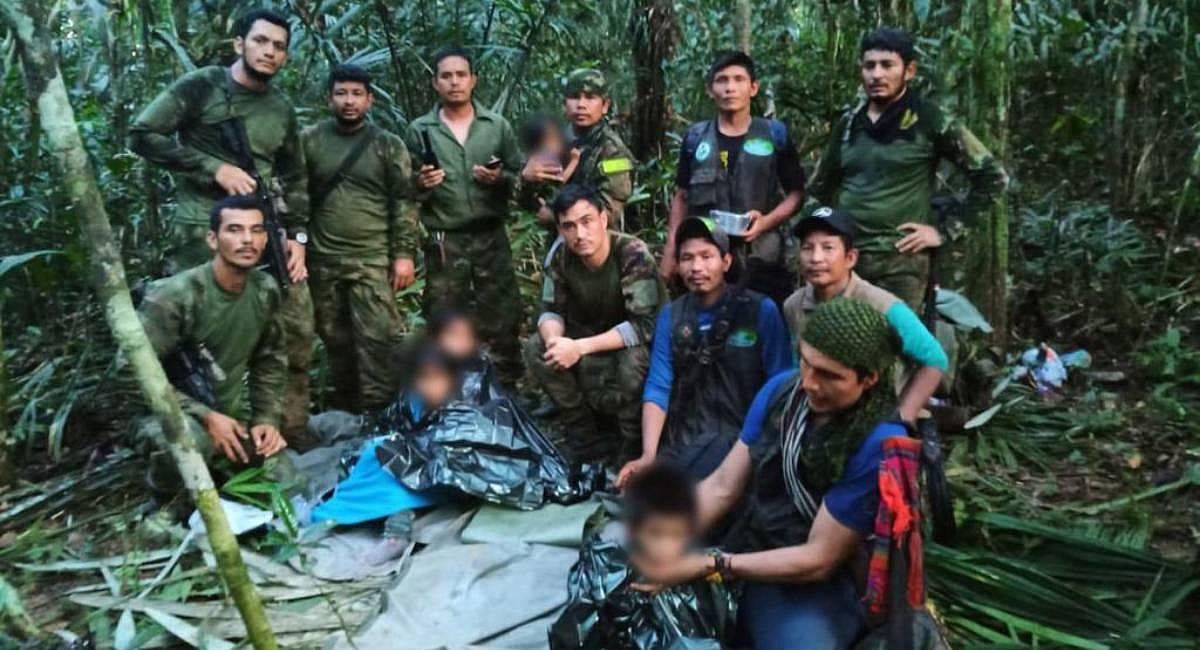 Children lost for 40 days in Colombian Amazon found alive