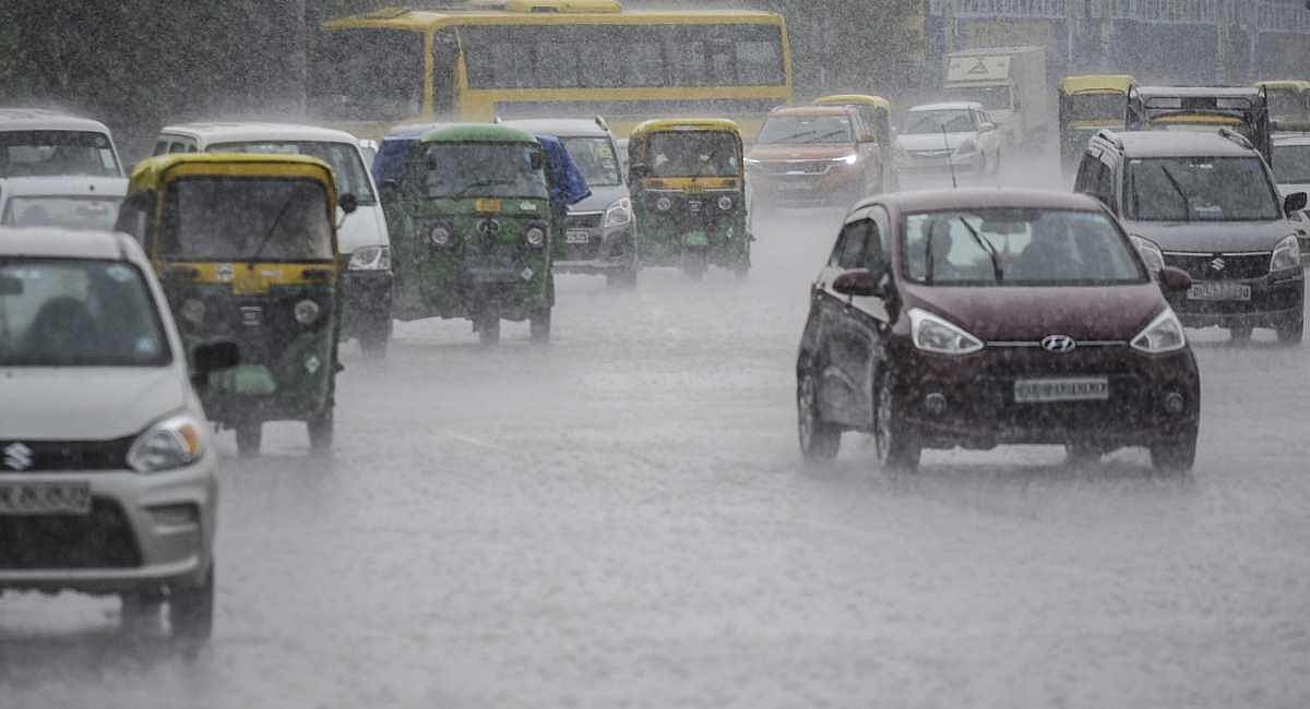 Heavy rainfall in Rajasthan due to Cyclone Biparjoy