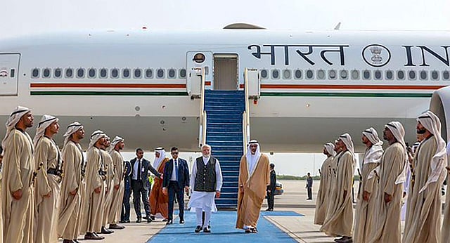 PM Modi arrives in UAE for bilateral talks; Energy, defence and food ...