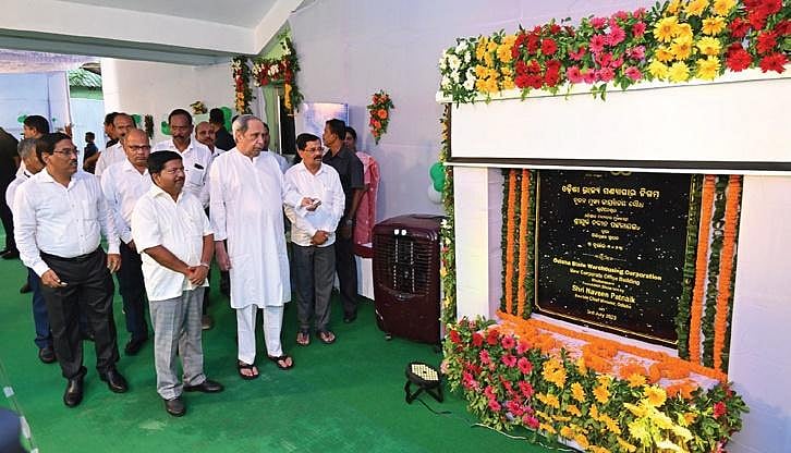 CM Naveen Patnaik lays foundation stone for new OSWC building