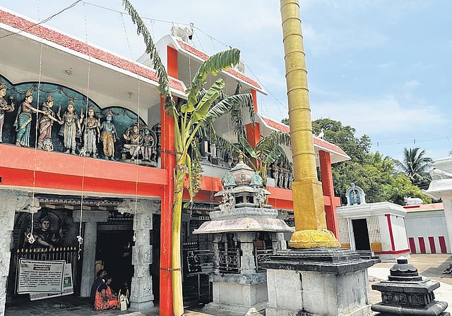 Muruga temple in the place where his ‘vel’ landed