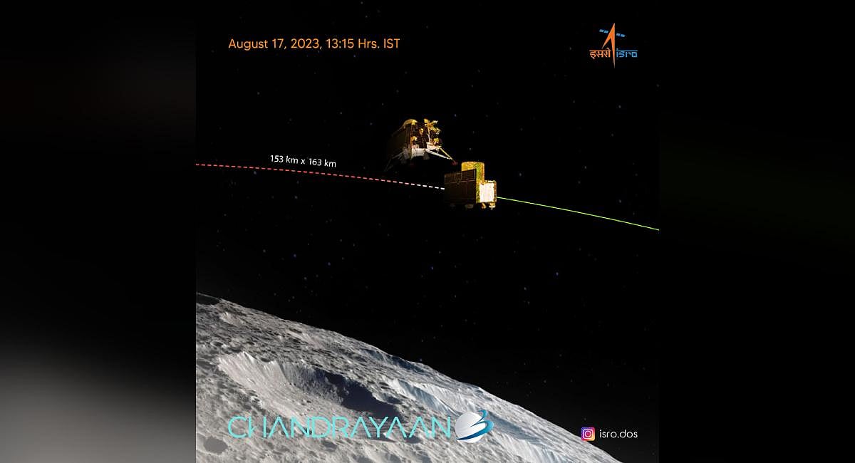 Chandrayaan-3: Vikram lander successfully separates from Propulsion Module