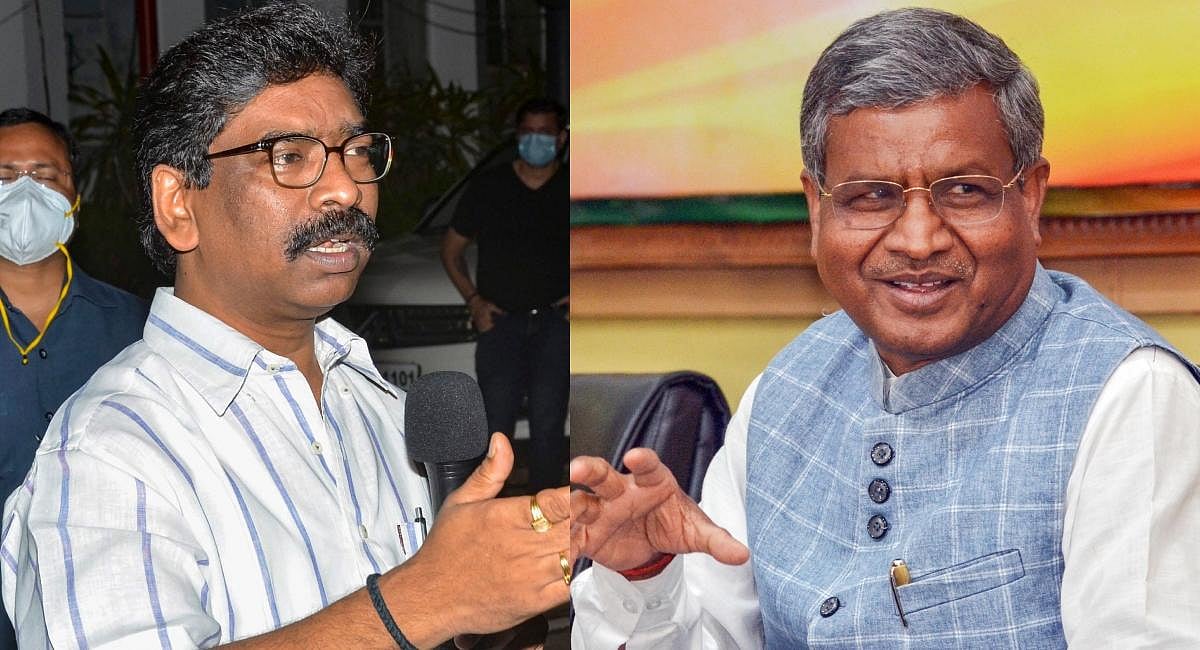 Jharkhand BJP chief Babulal Marandi dares CM Hemant Soren to register ...