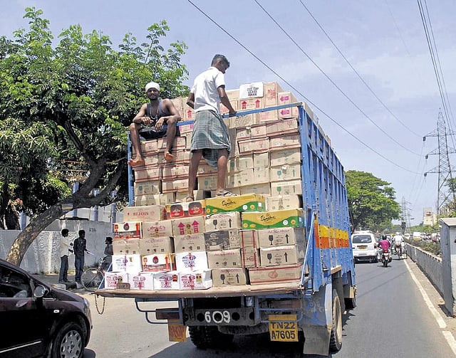 TN transport department gets tough on overloaded goods vehicles