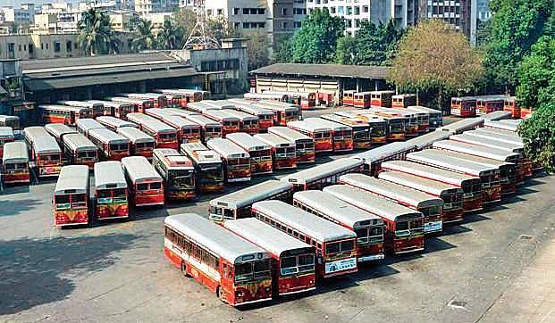 More than 1,300 buses stay off roads as Mumbai civic transport drivers ...