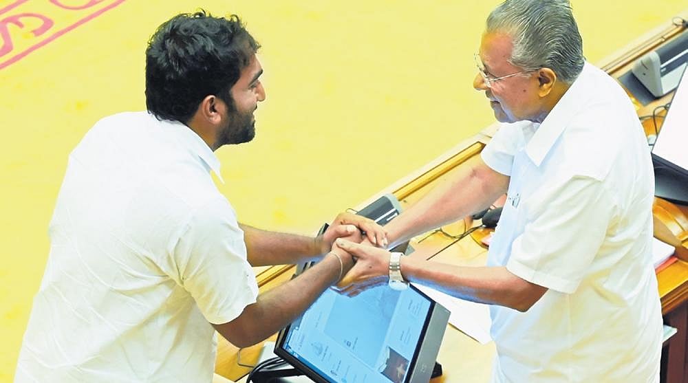 Chandy Oommen takes oath as Puthuppally MLA