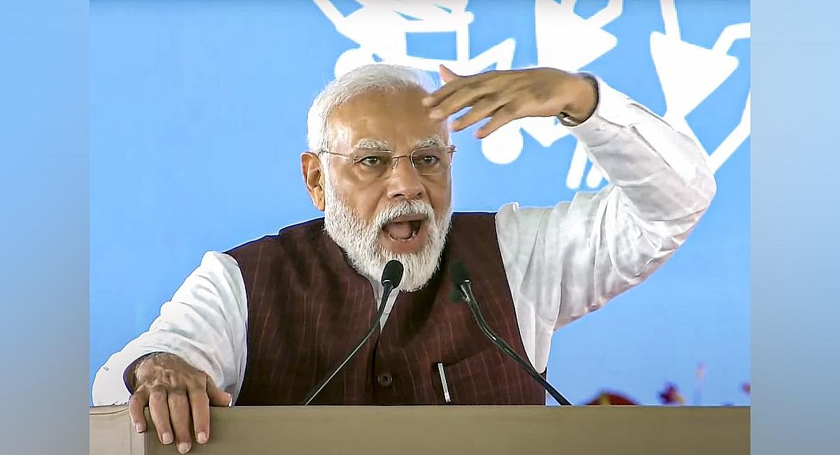 In poll-bound MP, Modi rakes up Sanatan Dharma, alleges INDIA alliance ...