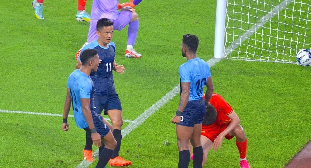 Asian Games football: China thrashes under-prepared and jaded India 5-1 ...