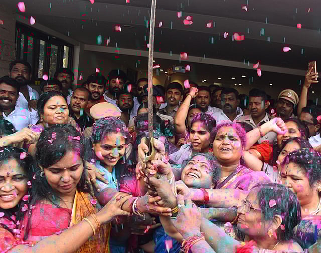 BRS MLC Kavitha hails introduction of Women’s Reservation Bill in Lok Sabha