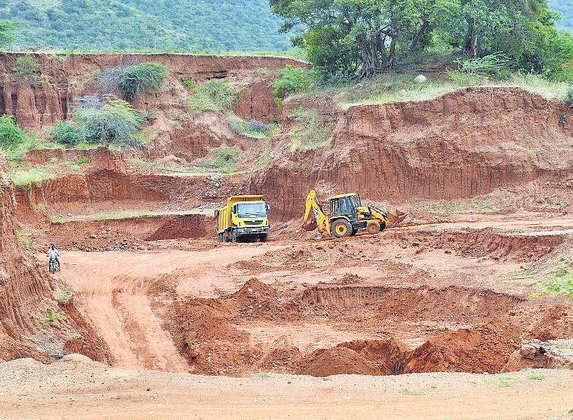 ‘Remedial measures in 6 months for Thadagam ravaged by sand mining’