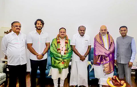 In boost to BJP, JD(S) joins NDA ahead of 2024 Lok Sabha polls