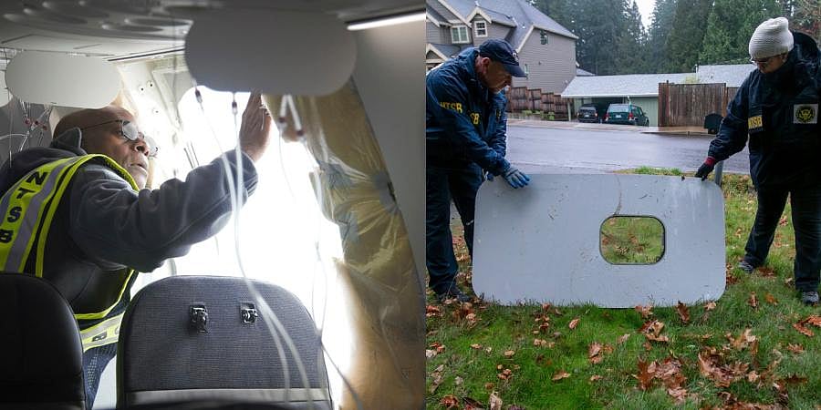 Investigation into why a panel blew off a Boeing Max 9 jet focuses on ...