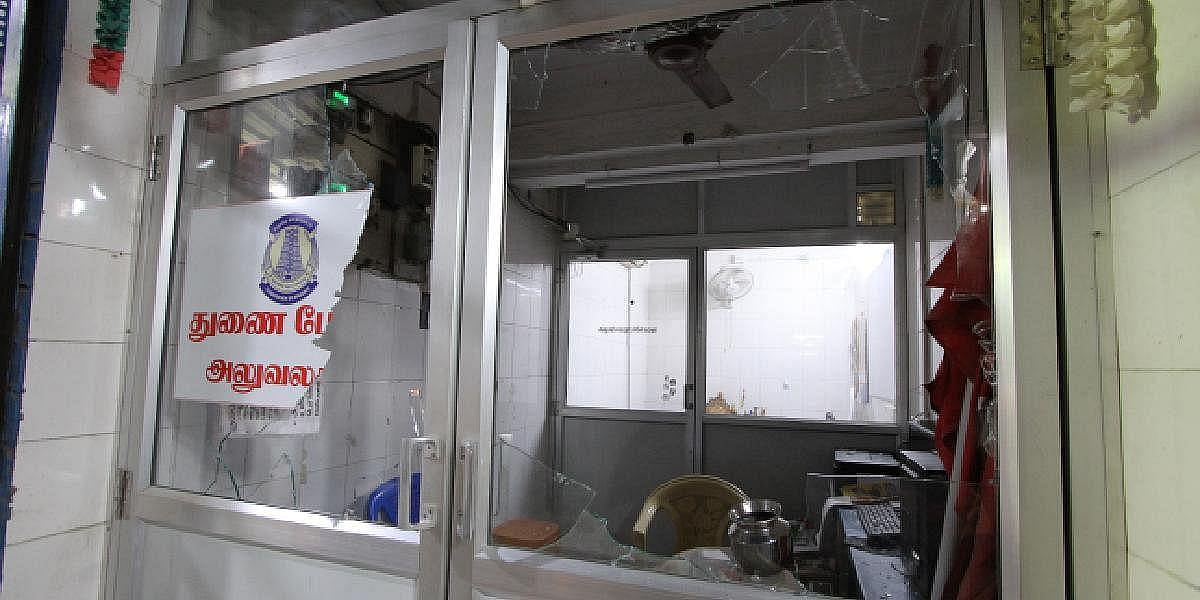 Six including DMK ward circle secy booked for vandalising Madurai ...