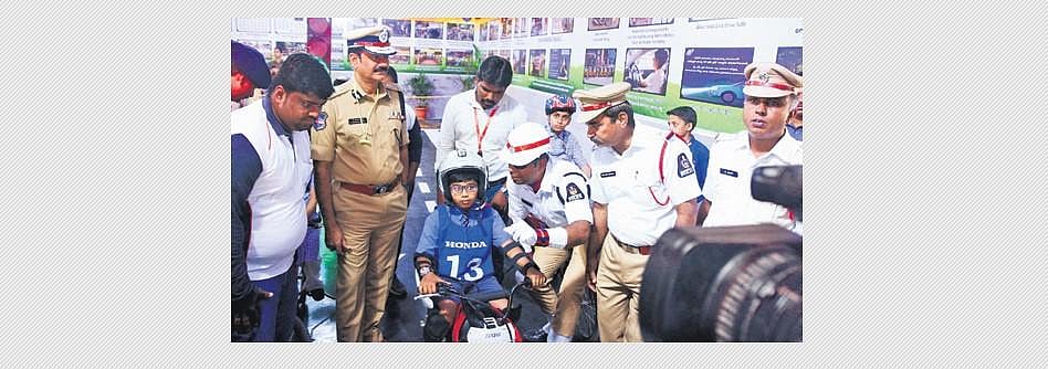Police stall opened at Nampally exhibition