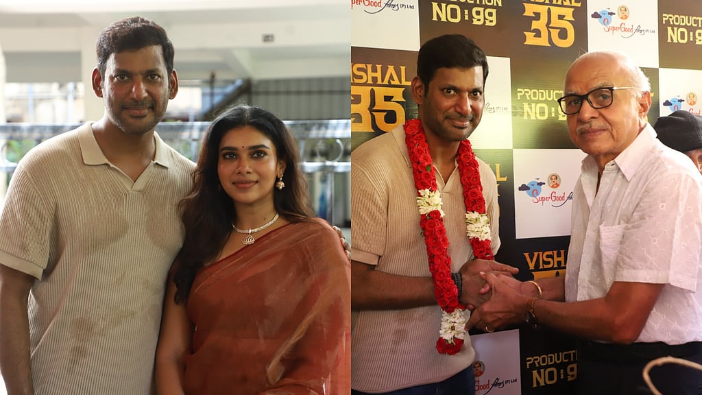 Vishal's next with director Ravi Arasu goes on floors