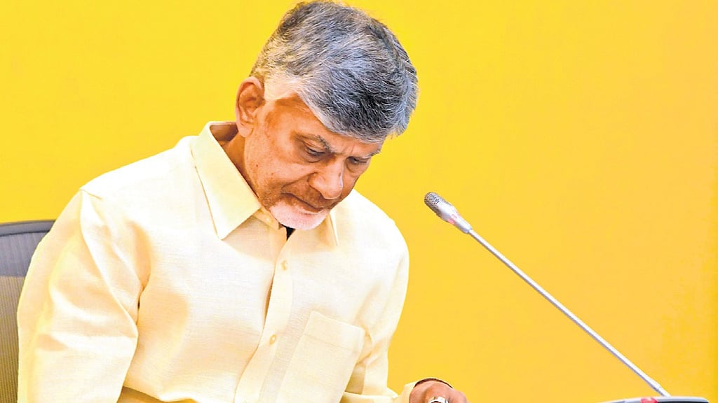 Make farm visits: Andhra CM Naidu directs MLAs