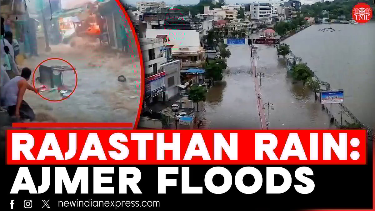 Monsoon hits Rajasthan; Flooding in Ajmer, red alert in many districts