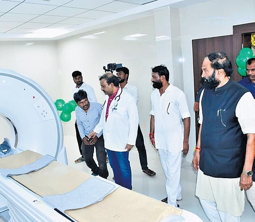 Minister Uttam unveils new health facilities at Huzurnagar