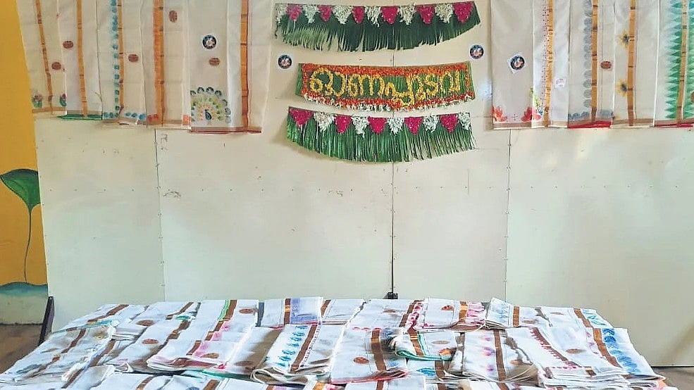 Onam meets Teachers’ Day as Thrissur school kids gift teachers ‘Veggie Vastra’ brand of clothing