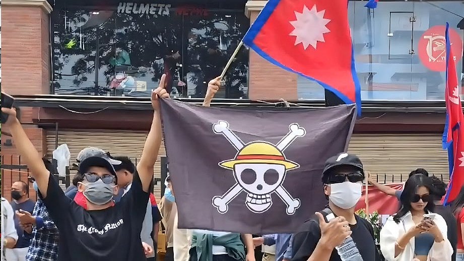 One Piece’s Jolly Roger flies high as symbol of rebellion in Nepal’s ...