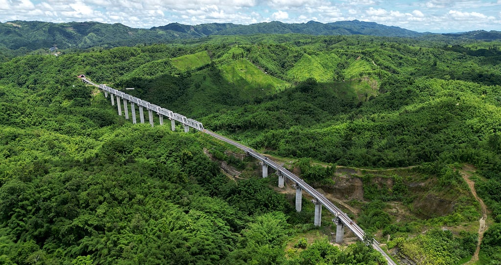An engineering marvel: Newly built Bairabi-Sairang railway line set to become Mizoram's gateway ...