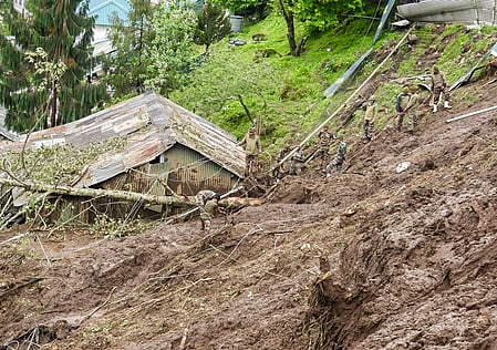 Four family members killed in Sikkim landslide; child survives
