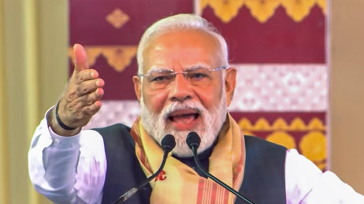 PM Modi accuses Congress of backing Pakistan‑groomed terrorists ...