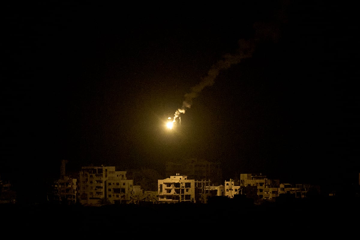 Israel’s defense minister says 'Gaza is burning' after heavy strikes ...