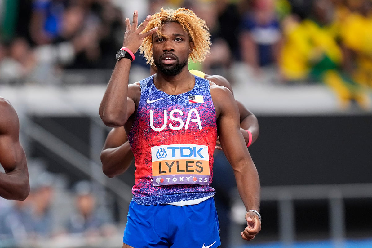 Noah Lyles wins fourth 200-meter world title, Melissa Jefferson-Wooden ...