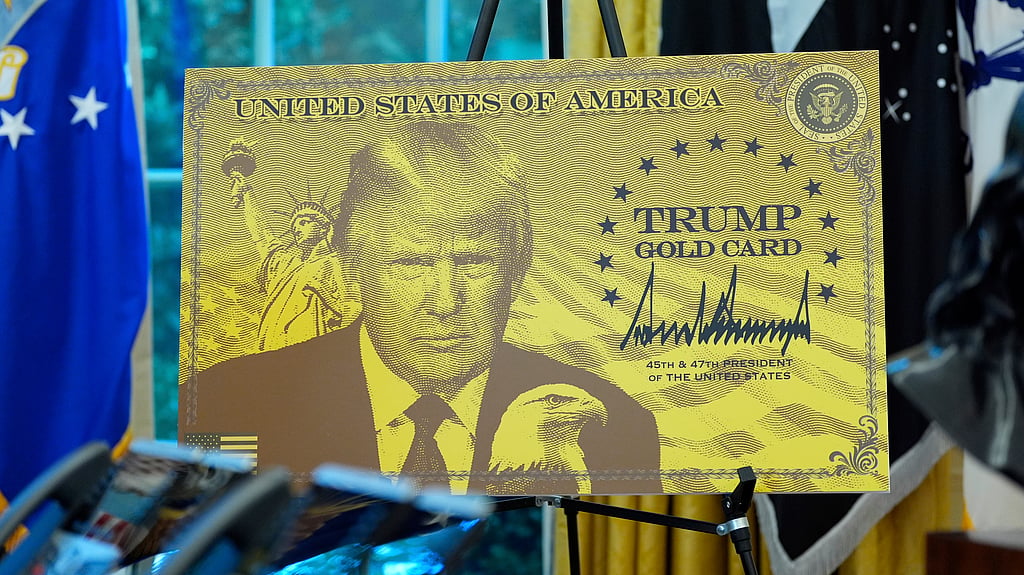 Trump signs order creating $1 million US ‘gold card’ visa, pitches $5 ...