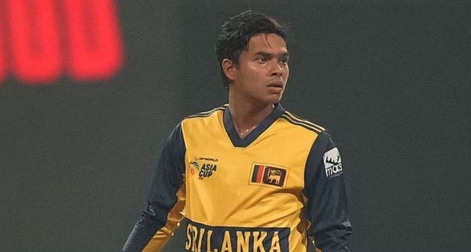 Dunith Wellalage rejoins Sri Lanka squad after father's demise ...