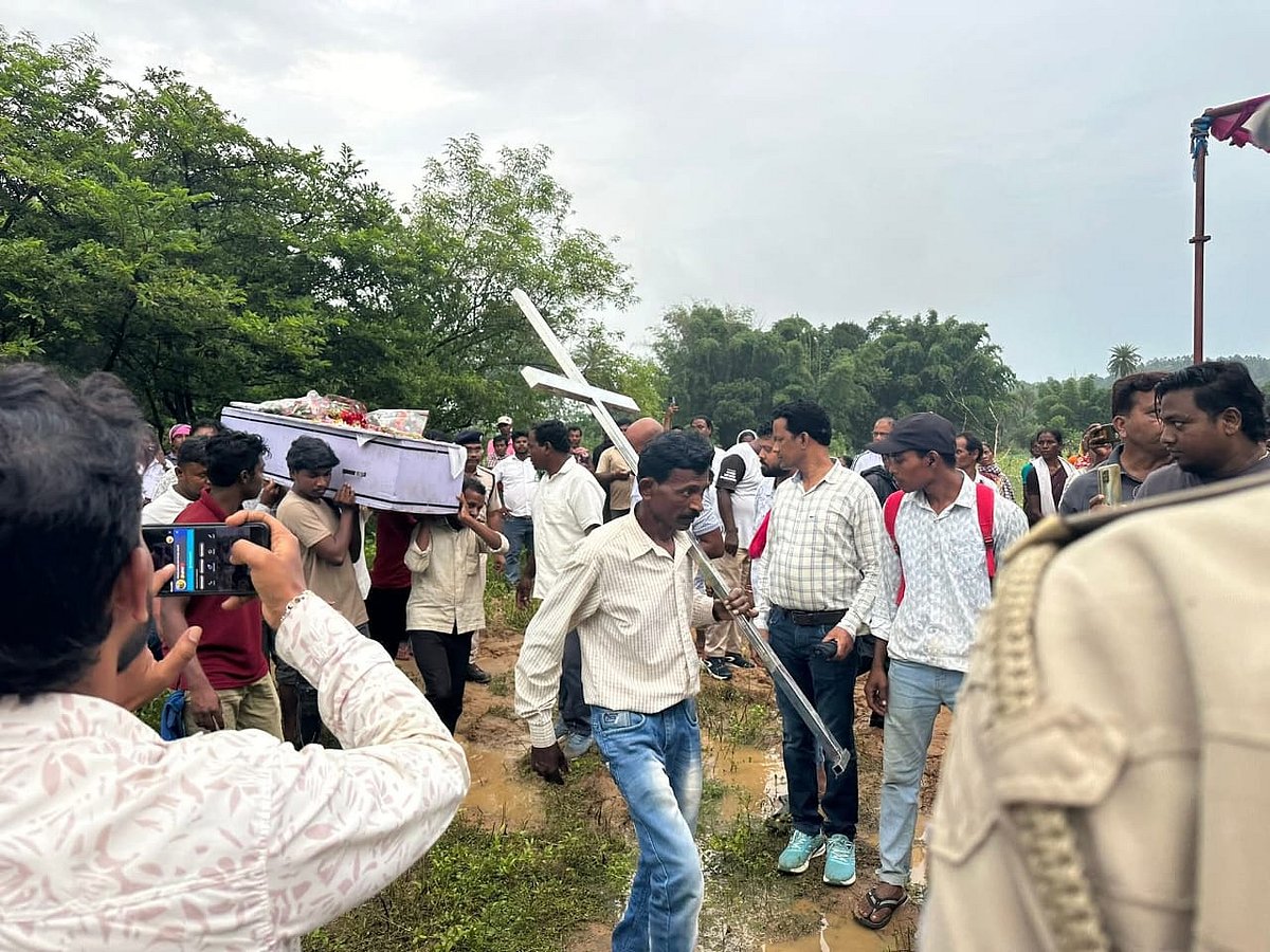 George Tirkey laid to rest, thousands attend funeral in Odisha's ...