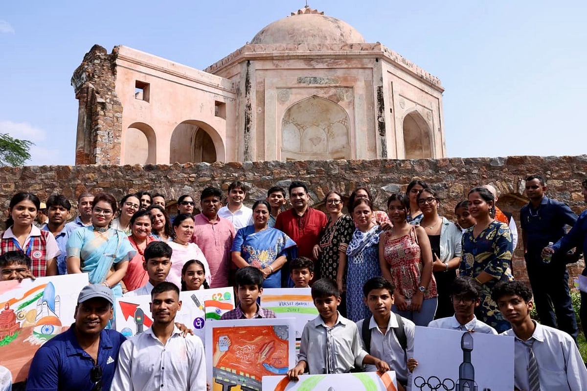 Makeover of monuments in progress, four restored: CM Rekha Gupta